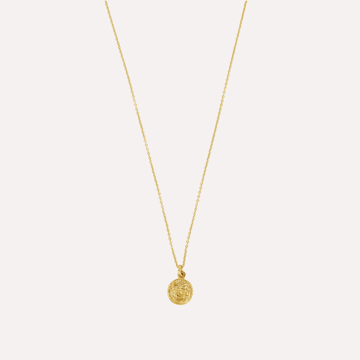 Colar Mini Coin Dourado Joias Intemporais Mesh Jewellery Loja