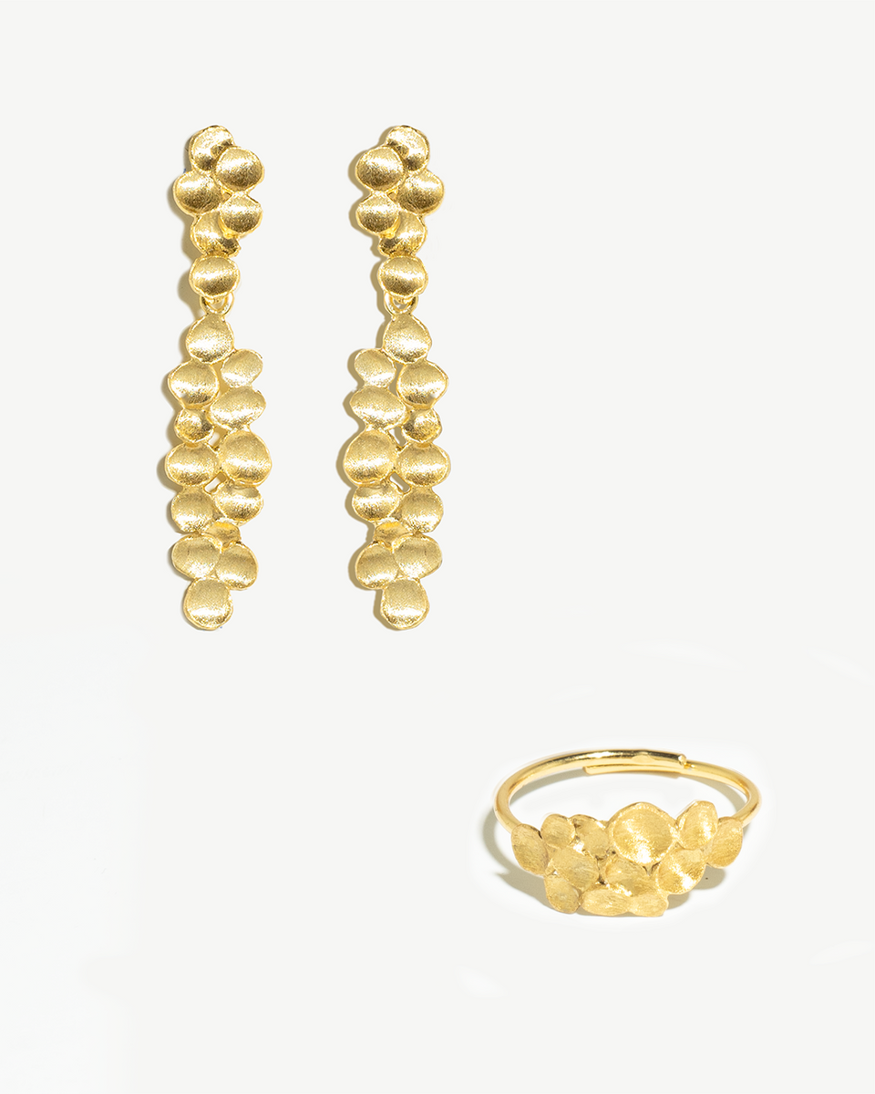 Simone Drop Set - Sets de joias para o dia a dia - MESH JEWELLERY