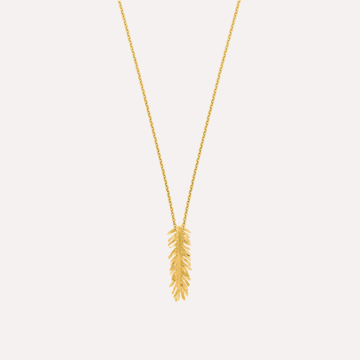 3D Feather Necklace - Timeless Jewelry - Mesh Jewelery Online Store – MESH